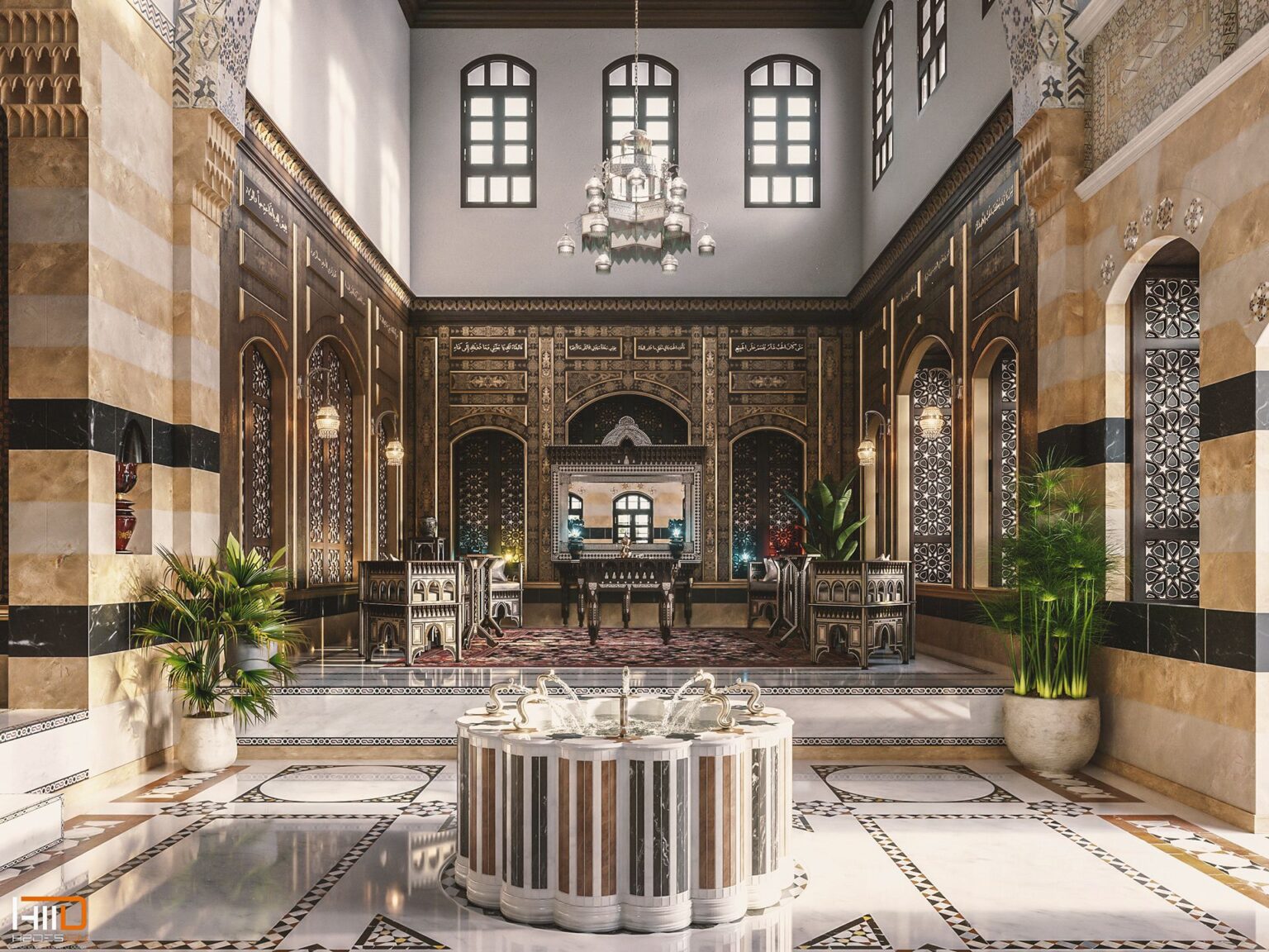 Qasr al-Azm (18th Century) Ottoman Palace in Old Damascus