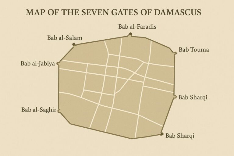 Damascus Seven Gates: Explore 7 Ancient City Entrances