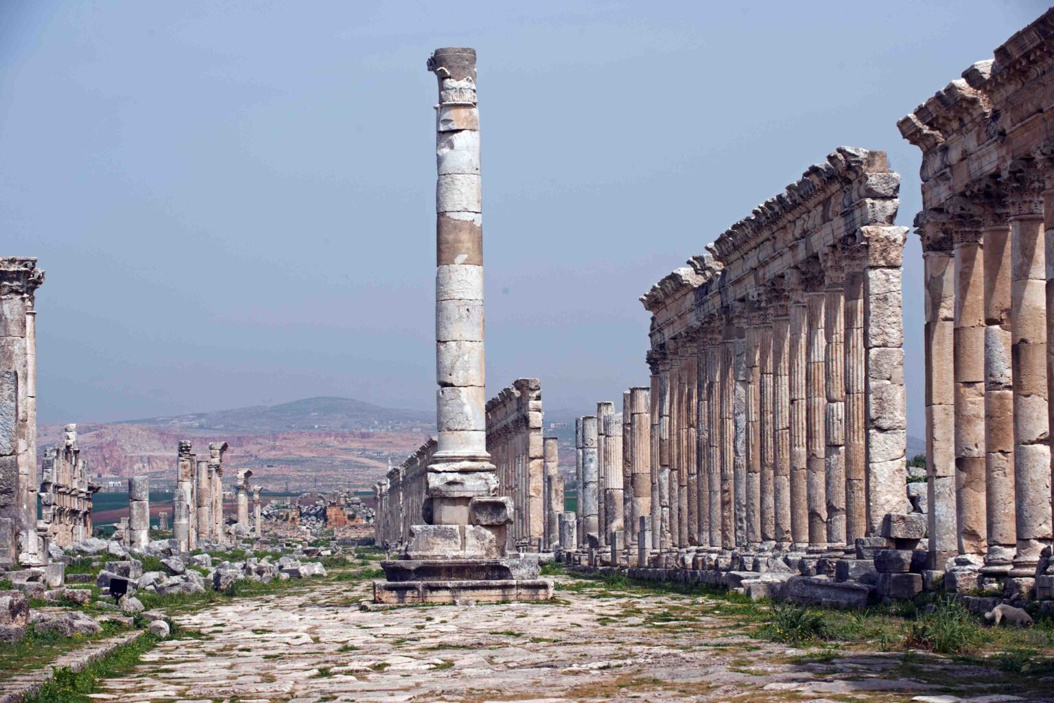 Apamea Syria: Visiting Guide to the Roman Ruins